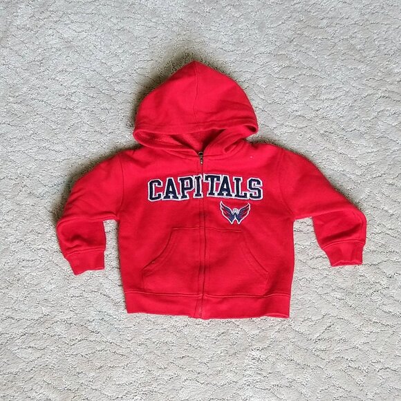 NHL | Shirts & Tops | Washington Capitals Nhl Full Zip Hoodie | Poshmark